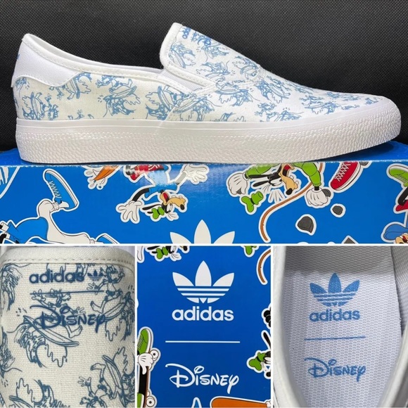 adidas | Shoes | Adidas Disney X 3mc Slipon Surfing Goofy Sports Pack Fv9888 Mens Size 5 | Poshmark